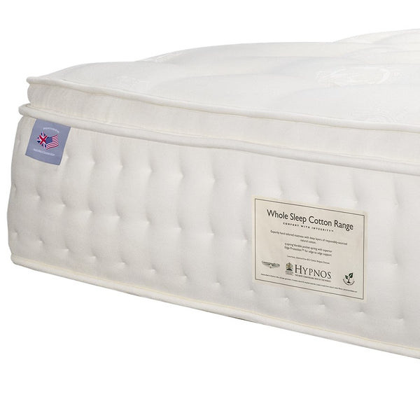 Hypnos Whole Sleep Cotton Pillow Top Mattress - The Organic Bedroom