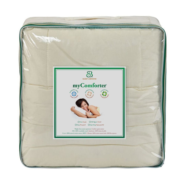 Sleep & Beyond myComforter Natural Wool Comforter - The Organic Bedroom