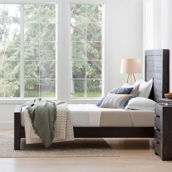 Salt Flat Tenon Platform Bed - The Organic Bedroom